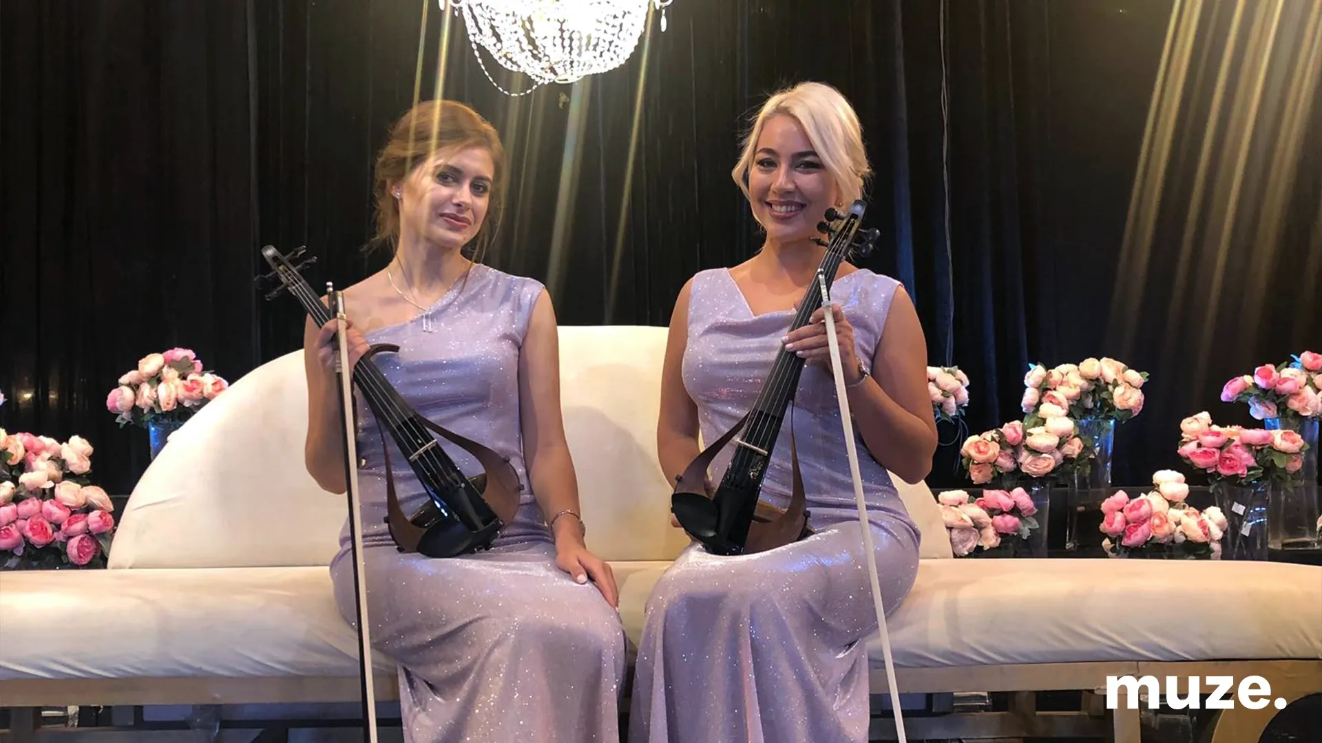 Book Female Violin Duo Show | Muze Entertainment