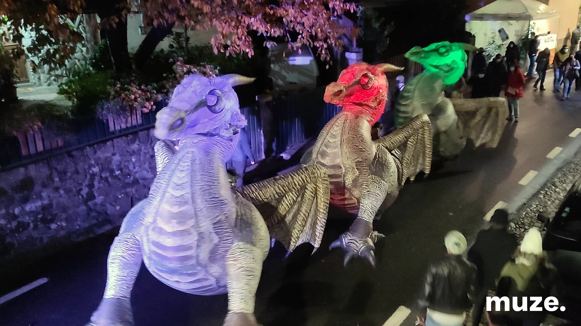 Inflatable Puppets Street Parade | Dragon Puppets | Muze Entertainment