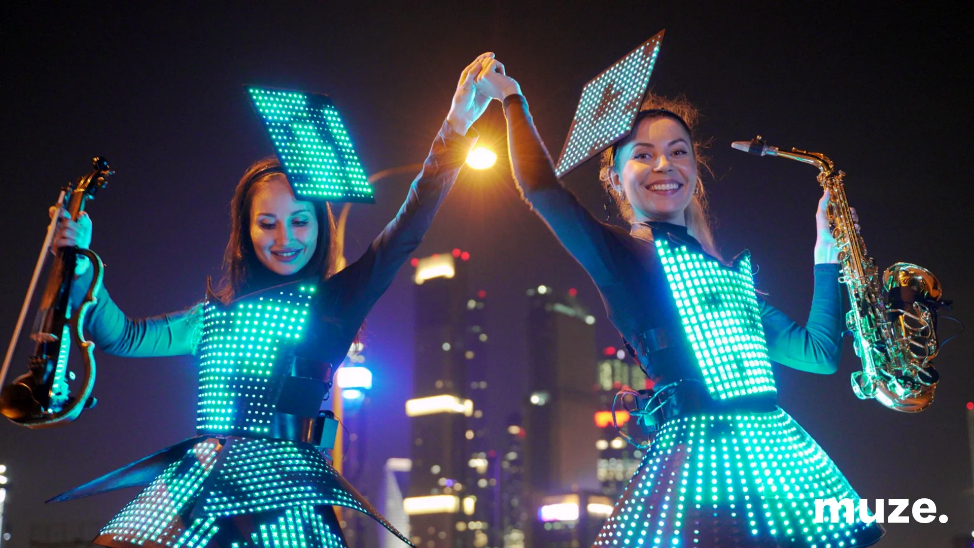 Book our LED Musical Trio Show! | Muze Entertainment