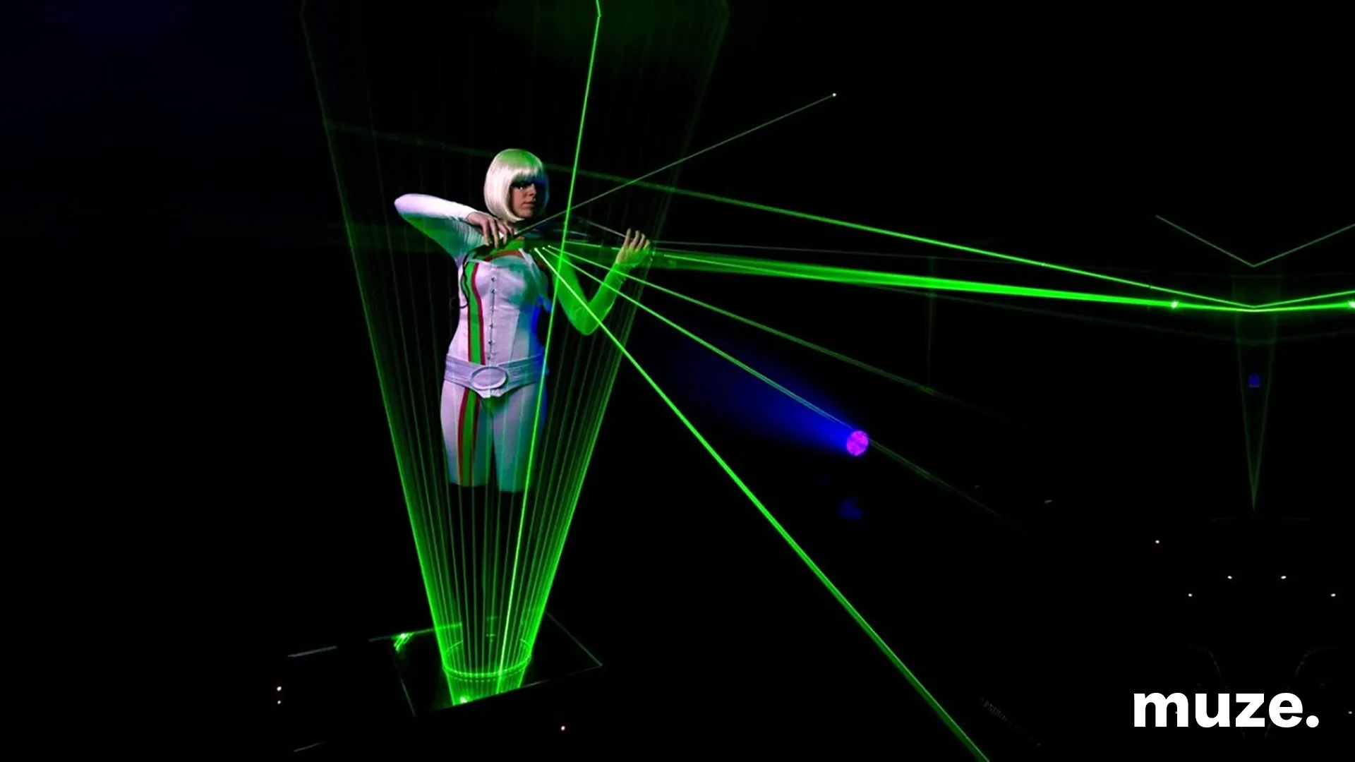 Laser Violin Show for hire! | Muze Entertainment