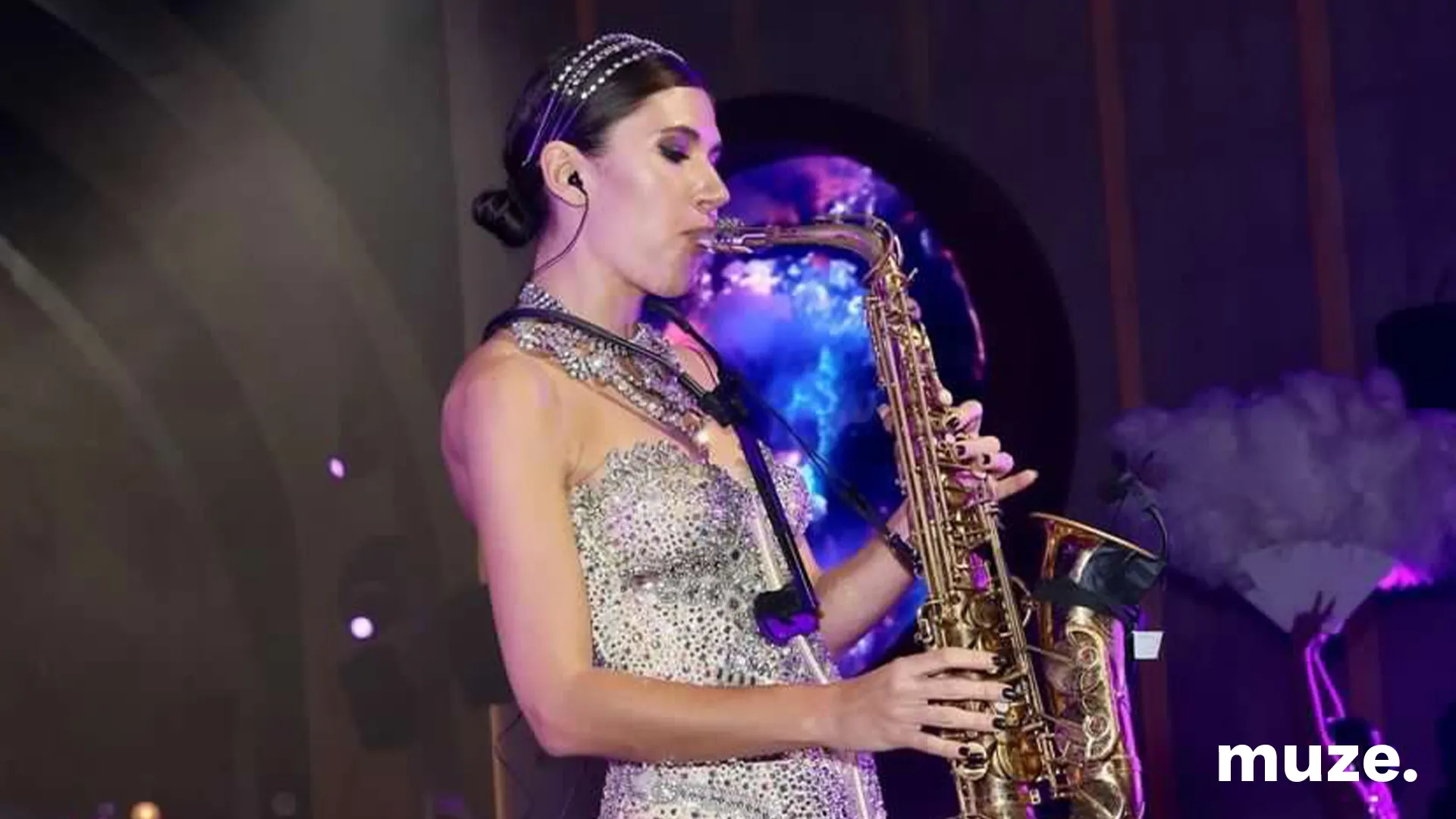 Exceptional Female saxophone artist | Muze Entertainment